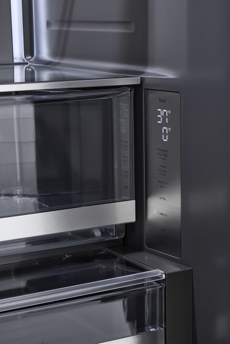 LG SRFB27S3 36 Inch Counter-Depth Freestanding French Door Smart ...