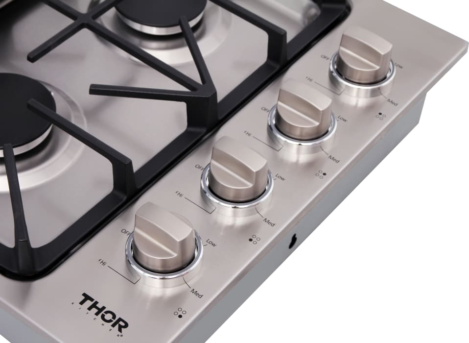 Thor Kitchen TGC3001 30 Inch Gas Cooktop with 4 Sealed Burners ...