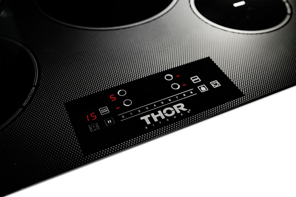Thor Kitchen TIH36 36 Inch Built-In Induction Cooktop with 5 Heating ...
