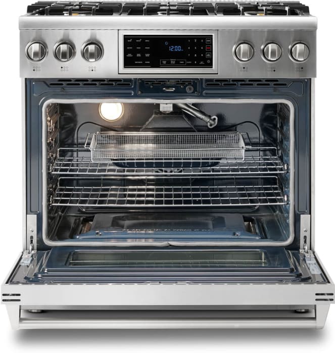 Thor Kitchen TRG3601 36 Inch Freestanding Professional Gas Range with 6 ...
