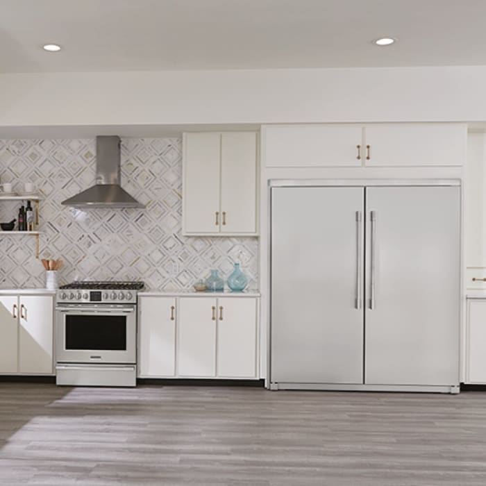 Frigidaire FRREFR19222 Side-by-Side Column Refrigerator & Freezer Set ...