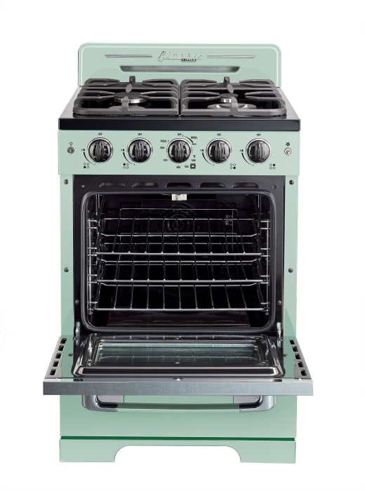 Unique Appliances UGP24CRLG 24 Inch Freestanding Gas Range with 4 ...