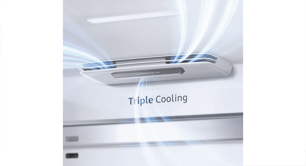 Samsung RF23A9671SR 36 Inch Counter Depth 4-Door Flex™ Smart ...