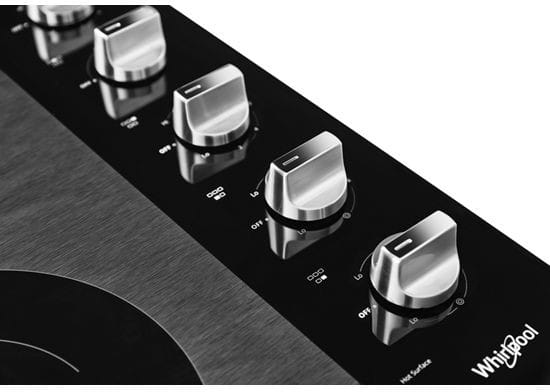 Whirlpool WCE77US0HS 30 Inch Electric Cooktop with 5 Element Burners ...