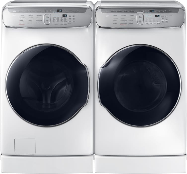 Samsung WV60M9900AW 27 Inch FlexWash™ Smart Washer with 6.0 Cu. Ft ...