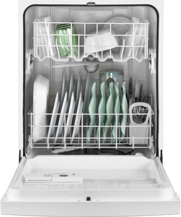 Whirlpool WDF310PAAW Full Console Dishwasher with 12-Place Settings, 3 ...
