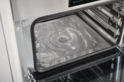 Wolf CSOP2450CMS 24 Inch Contemporary Plumbed Handleless Convection ...