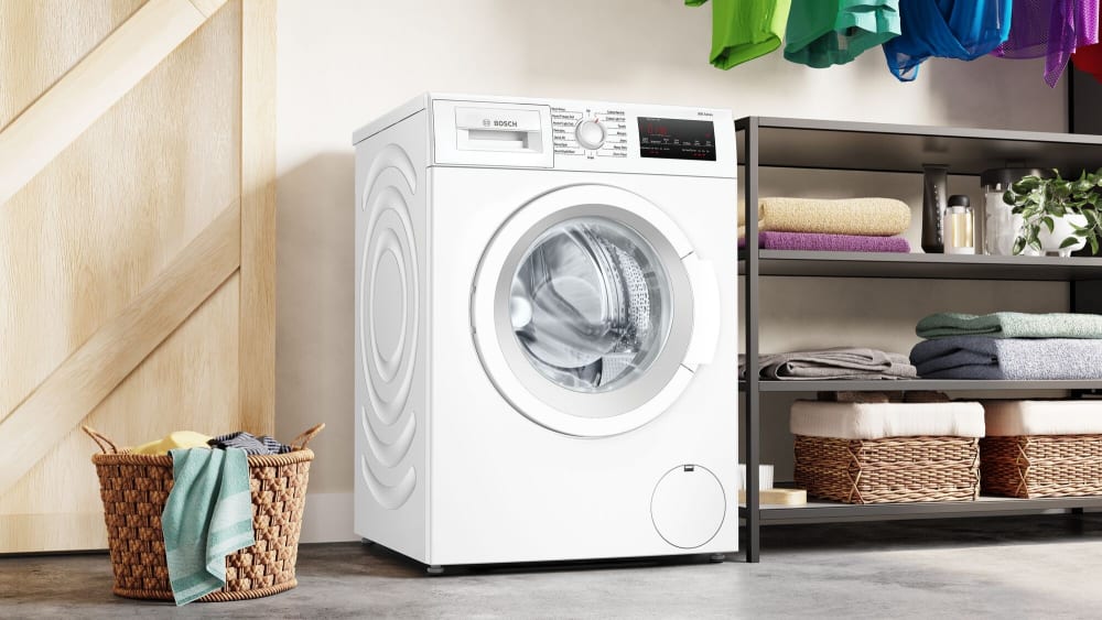 Bosch WGA12400UC 24 Inch Front Load Washer with 2.2 cu. ft. Capacity ...