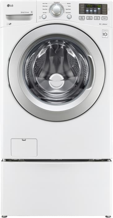 LG WM3270CW 27 Inch Front Load Washer with NFC Smartphone Technology ...
