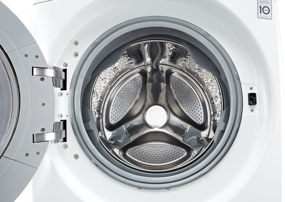 LG WM3370HWA 27 Inch 4.3 cu. ft. Front Load Washer with 7 Wash Cycles ...