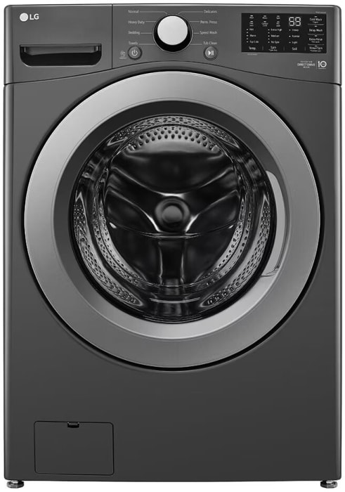 LG LGWADRGM3471 Side-by-Side Washer & Dryer Set with Front Load Washer ...