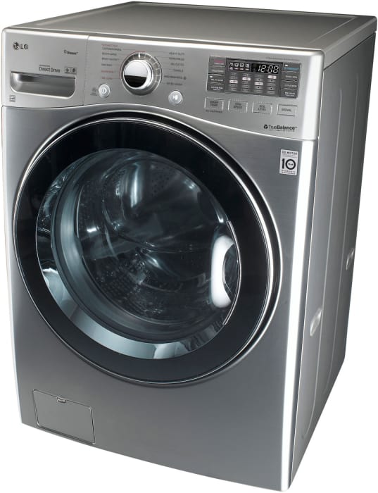 LG WM3470HVA 27 Inch 4.0 cu. ft. Front Load Washer with 12 Wash Cycles ...