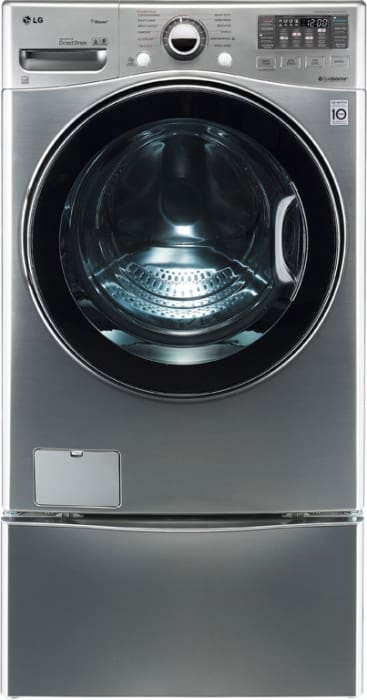 LG WM3470HVA 27 Inch 4.0 cu. ft. Front Load Washer with 12 Wash Cycles ...