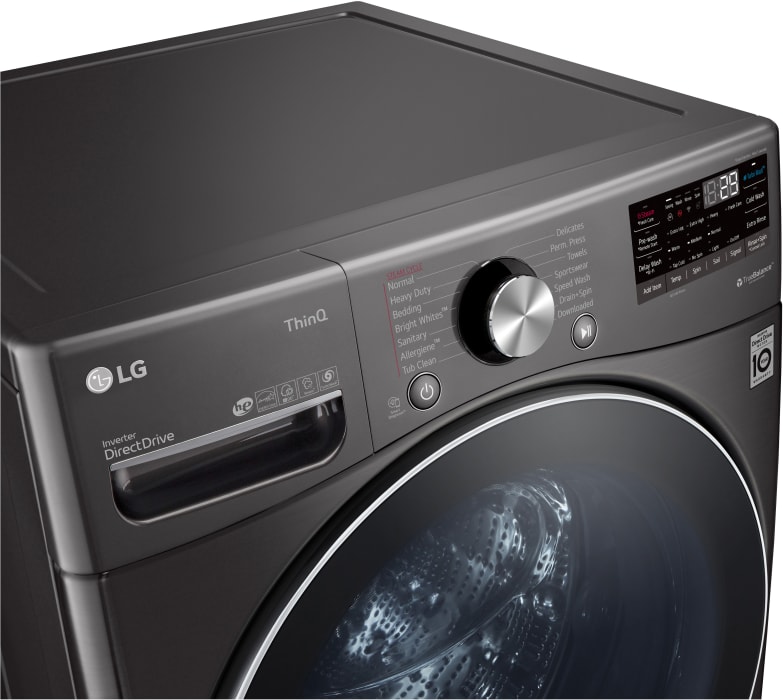 LG WM4200HBA 27 Inch Front Load Smart Washer with 5.0 Cu. Ft. Capacity ...