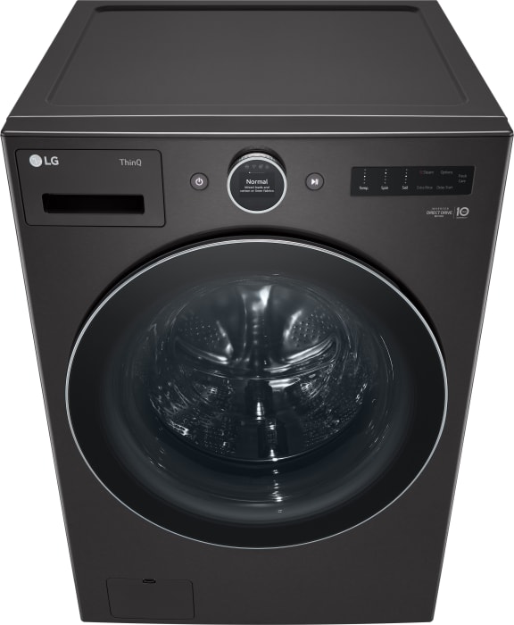 LG WM6700HBA 27 Inch Smart Front Load Washer with 5.0 Cu. Ft. Capacity ...