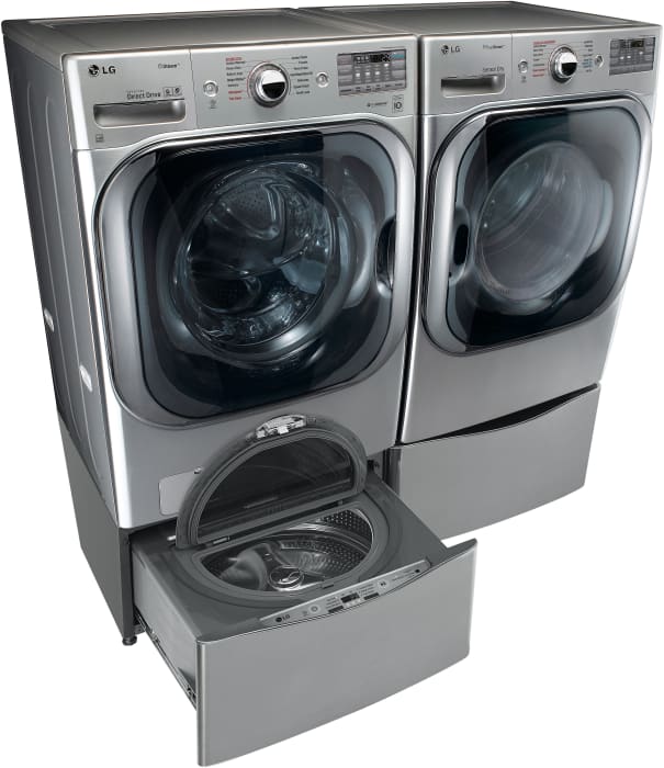LG WM8100HVA 29 Inch Front Load Smart Washer with 5.2 Cu. Ft. Capacity ...