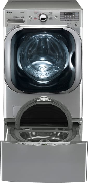 LG WM8100HVA 29 Inch Front Load Smart Washer with 5.2 Cu. Ft. Capacity ...