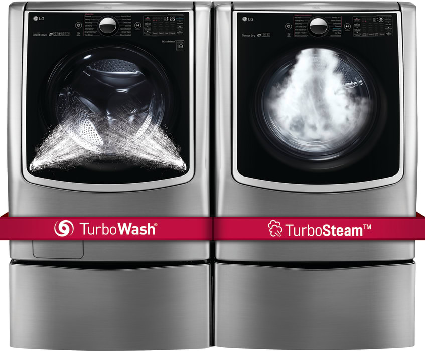 LG DLEX9000V 29 Inch Electric Smart Dryer with 9.0 cu. ft. Capacity ...