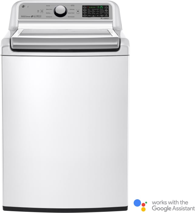 LG WT7300CW 27 Inch Top Load Smart Washer with 5.0 Cu. Ft. Capacity ...