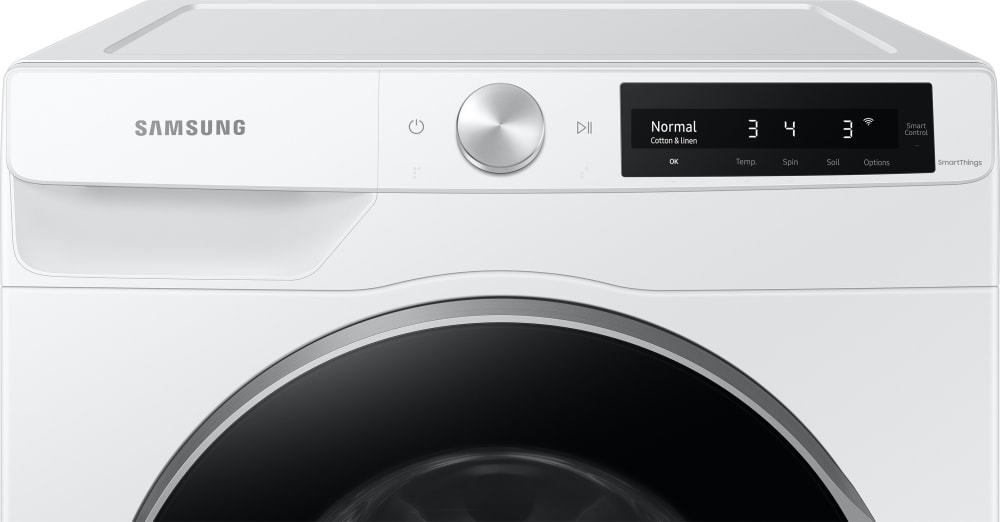 Samsung WW25B6900AW 24 Inch Front Load Smart Washer with 2.5 Cu. Ft ...