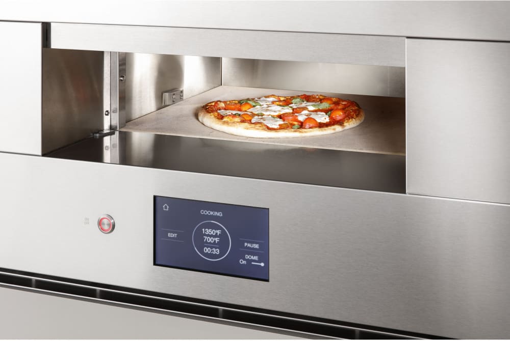 Monogram ZEP30FRSS 30 Inch Built-In Smart Hearth Oven with 1.23 cu. ft ...