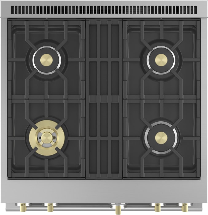 Monogram ZGP304NTSS 30 Inch Freestanding Professional Gas Smart Range ...
