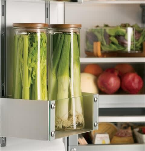 Monogram ZIP360NN 36 Inch Built-In Panel Ready French Door Refrigerator ...