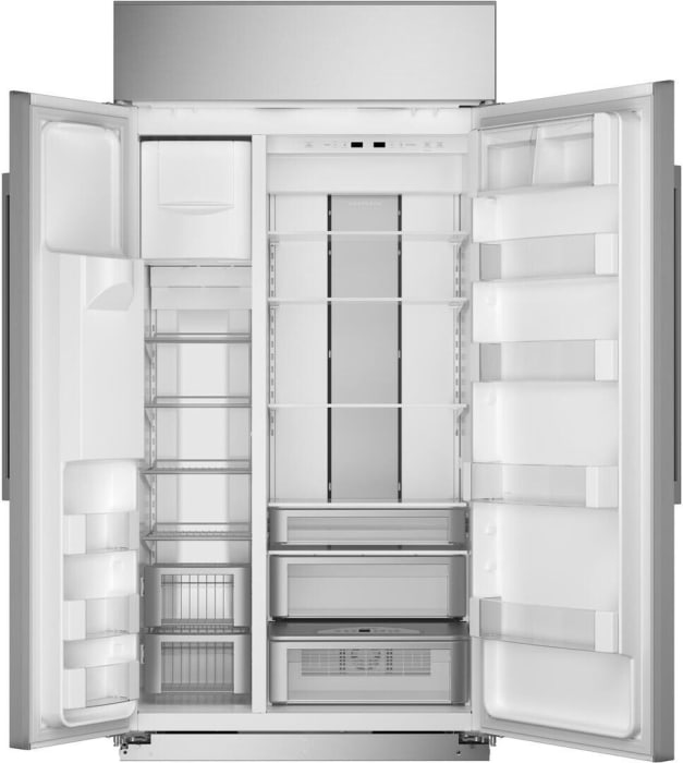 Monogram ZISB420DNII 42 Inch Counter Depth Built-In Side by Side Smart ...