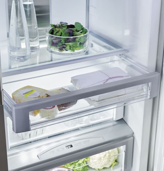 Monogram ZISS420NNSS 42 Inch Counter Depth Built-In Side by Side Smart ...