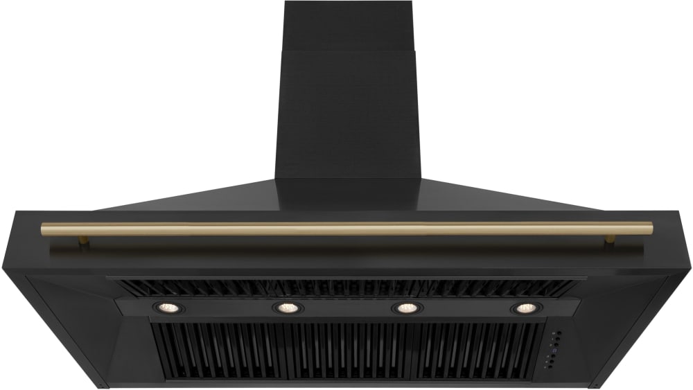 ZLINE BS655Z48CB 48 Inch Wall Mount Range Hood with 700 CFM Motor, 4 ...