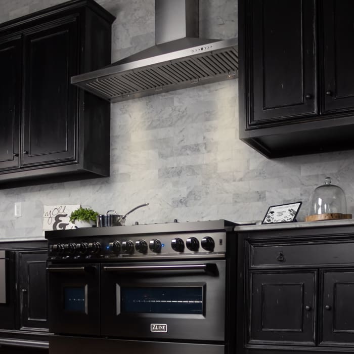 ZLINE RAB48 48 Inch Freestanding Professional Dual Fuel Range with 6 ...