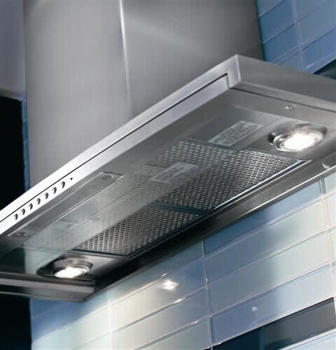 Monogram ZV800SJSS 36 Inch Under Cabinet or Wall Mount Range Hood with ...