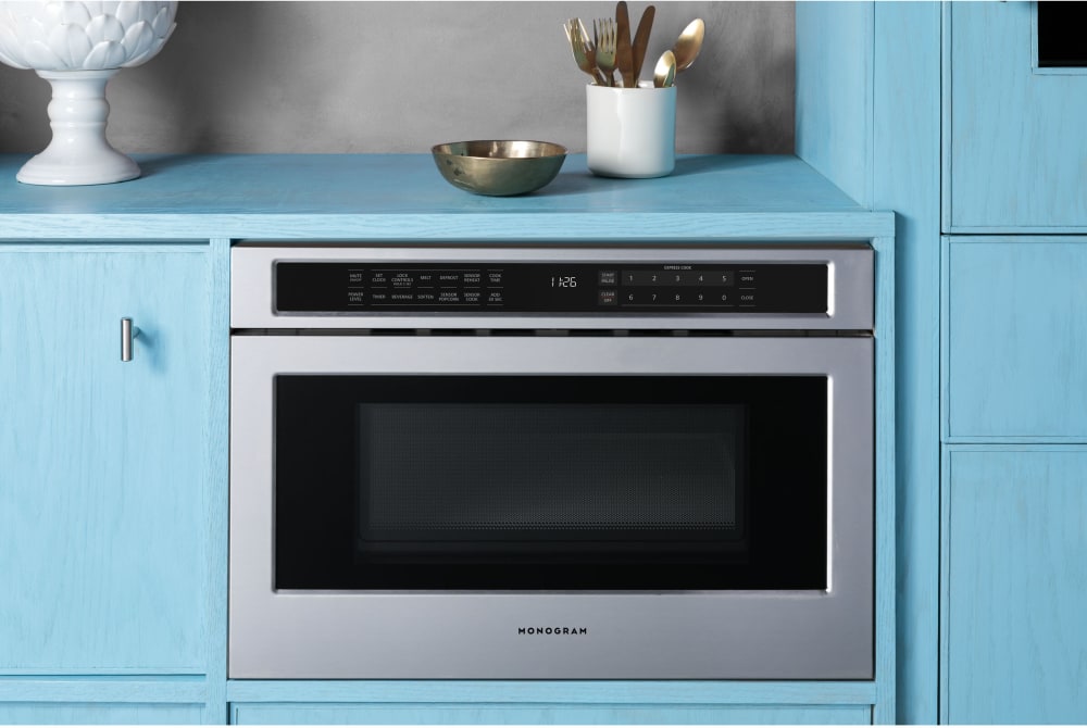 Monogram ZWL1126SRSS 24 Inch Microwave Drawer with 1.2 Cu. Ft. Capacity ...