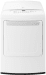 LG DLE1101W 27 Inch 7.4 cu. ft. Top Load Electric Dryer with 9 Drying ...