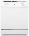 GE GSD2100VWW 24 Inch Full Console Dishwasher with 12-Place Settings, 5 ...