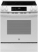 GE JS645DLWW 30 Inch Slide-In Electric Range with 4 Radiant Elements, 5 ...