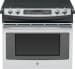 GE JM250DFWW 27 Inch Drop-in Electric Range with 4 Coil Elements, 3.0 ...