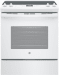 GE JS250DFWW 30 Inch Slide-in Electric Range with Dual Element Bake ...