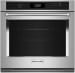 KitchenAid KOSE500ESS 30 Inch Single Convection Electric Wall Oven with ...