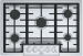 Bosch NGM8055UC 31 Inch Gas Cooktop with Continuous Grates, LED Light ...