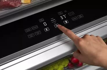 KitchenAid KRFC302ESS 36 Inch Counter Depth French Door Refrigerator ...