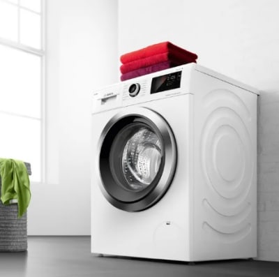 Bosch WGA12400UC 24 Inch Front Load Washer with 2.2 cu. ft. Capacity ...