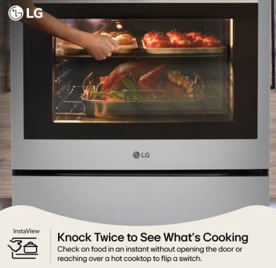 LG LSIL6334XE 30 Inch Smart Slide-In Induction Range with 4 Elements, 6 ...