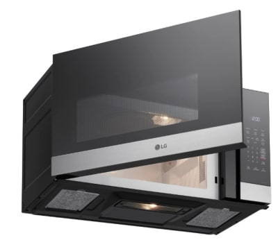 LG LSGL5830S 30 Inch Slide-In Gas Range with 5.8 cu.ft Capacity, 4 ...