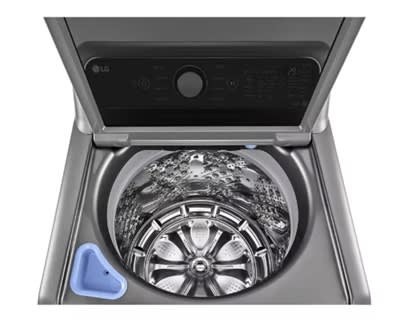 LG WM3470CW 27 Inch Front Load Washer with 5.0 Cu. Ft. Capacity, 8 Wash ...