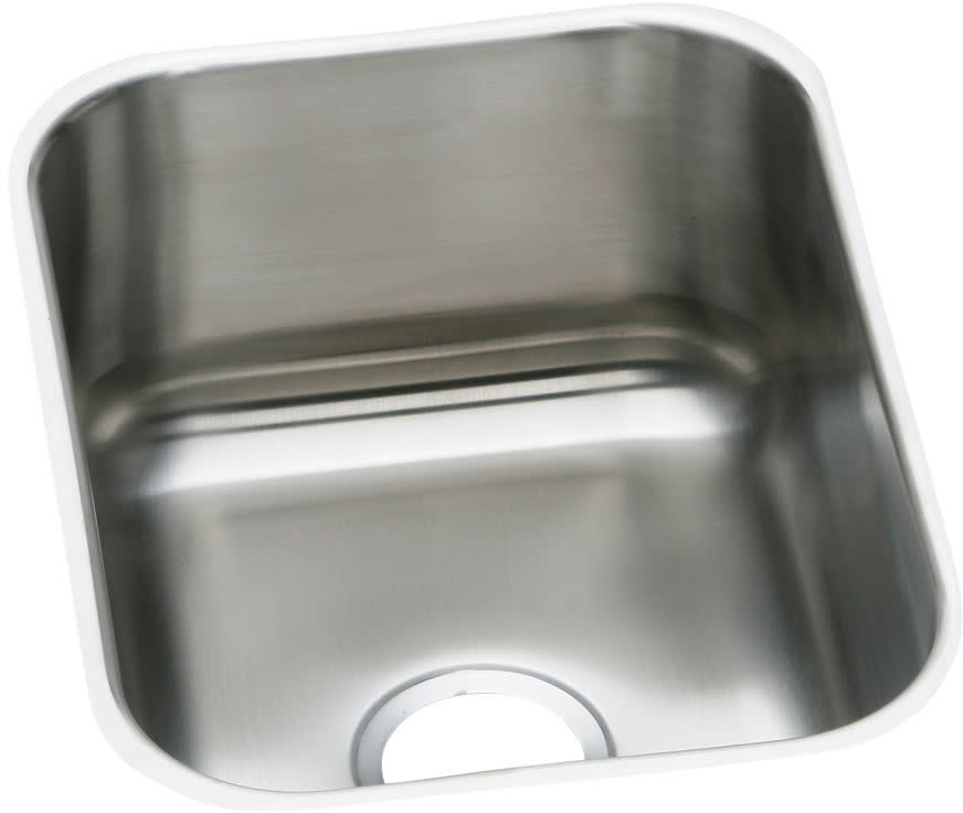 Elkay DXUH1318 16 Inch Undermount Stainless Steel Sink with 8 Inch Bowl ...