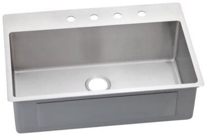Elkay EFRTUS3322105 33 Inch Drop-In/ Undermount Single Bowl Stainless ...