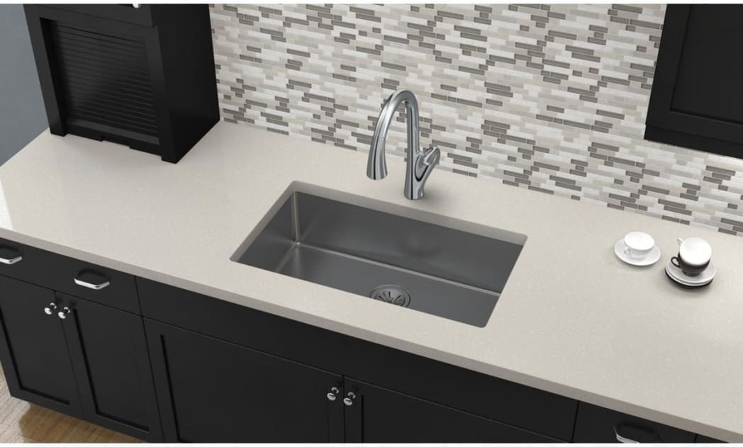 Elkay EFRU2816T 30 Inch Single Bowl Undermount Kitchen Sink Elkay EFRU2816T 30 Inch Single Bowl Undermount Kitchen Sink