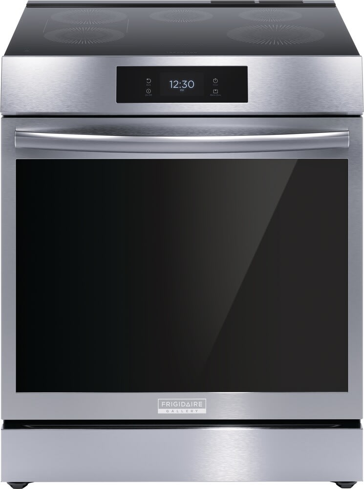 Frigidaire GCFI3060BF 30 Inch Slide-In Induction Range with 5 Elements ...