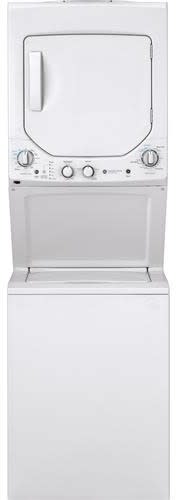 GE GUD24ESSMWW 24 Inch Electric Laundry Center with Auto-load Sensing ...